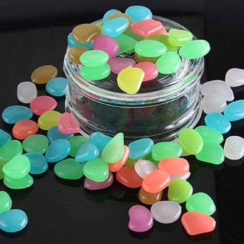 Colourful Radium Luminous Stones 100 Pc - Rivon Online Shop